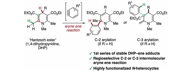 Intermolecular Aryne Ene Reaction of Hantzsch Esters | The Crespo-Otero ...
